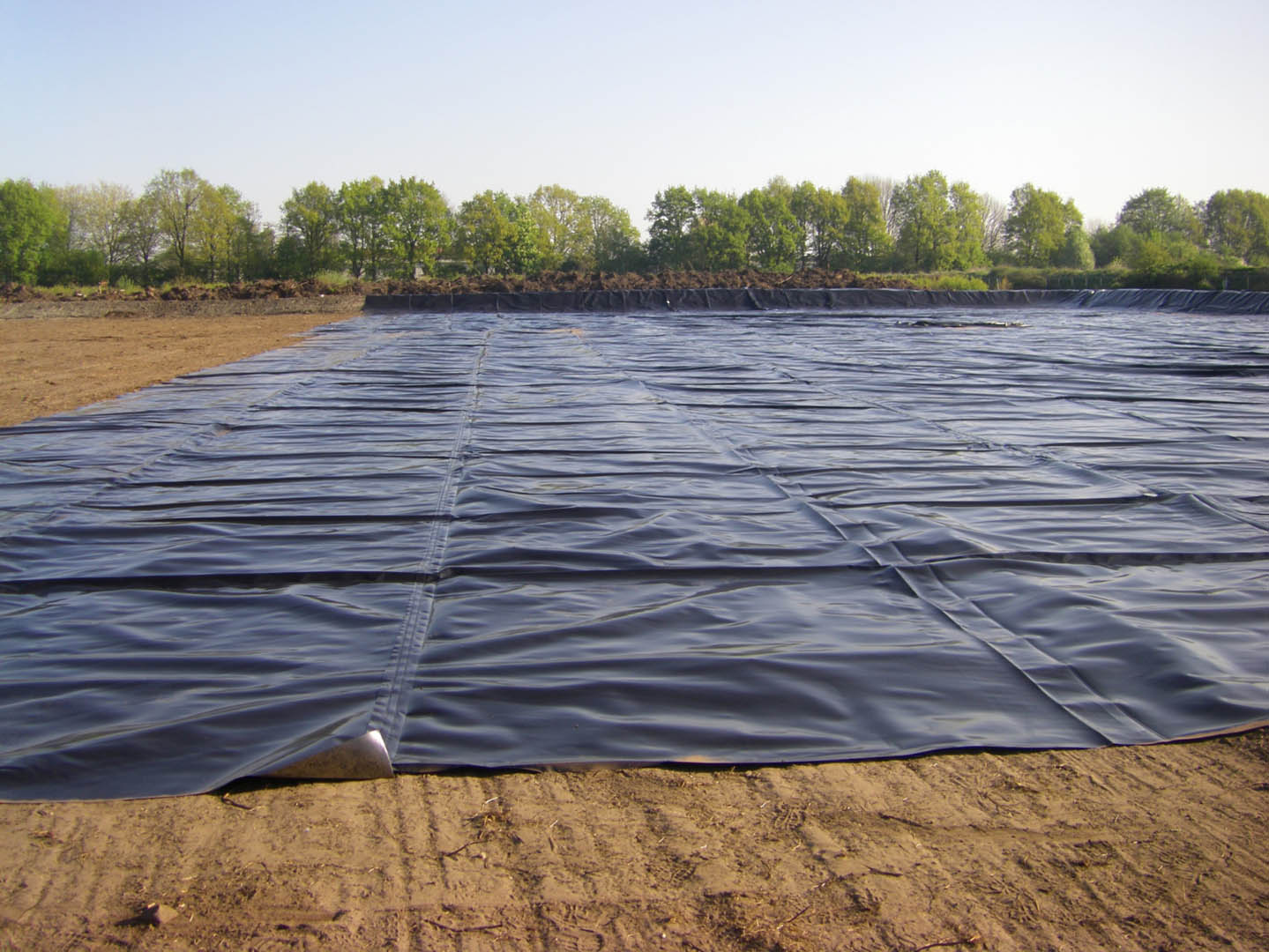Temporary sludge basin, Hengelo - NPI - Nederlandse Plastic Industrie