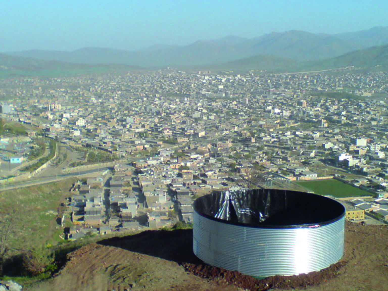 Municipal water storage, Iran - NPI - Nederlandse Plastic Industrie